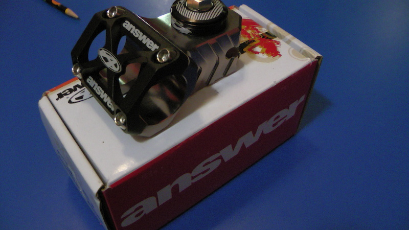 Answer DJ Stem Silver and Black For Sale