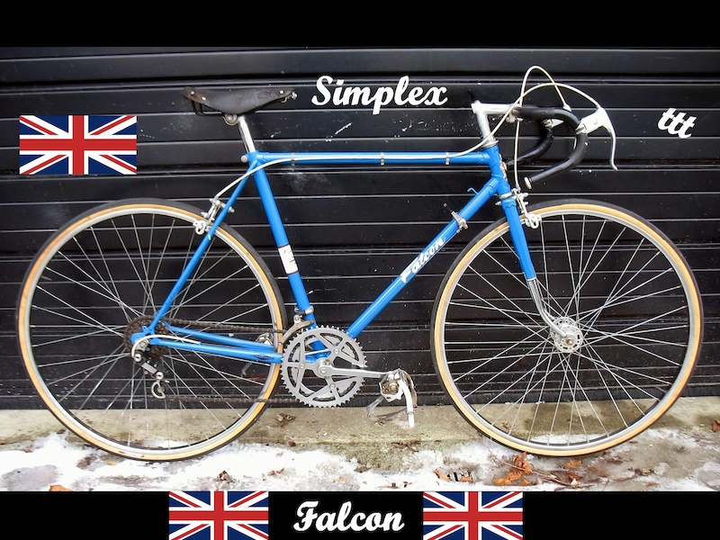 Vintage British made Falcon Olympic, Black Diamond. Designe For Sale