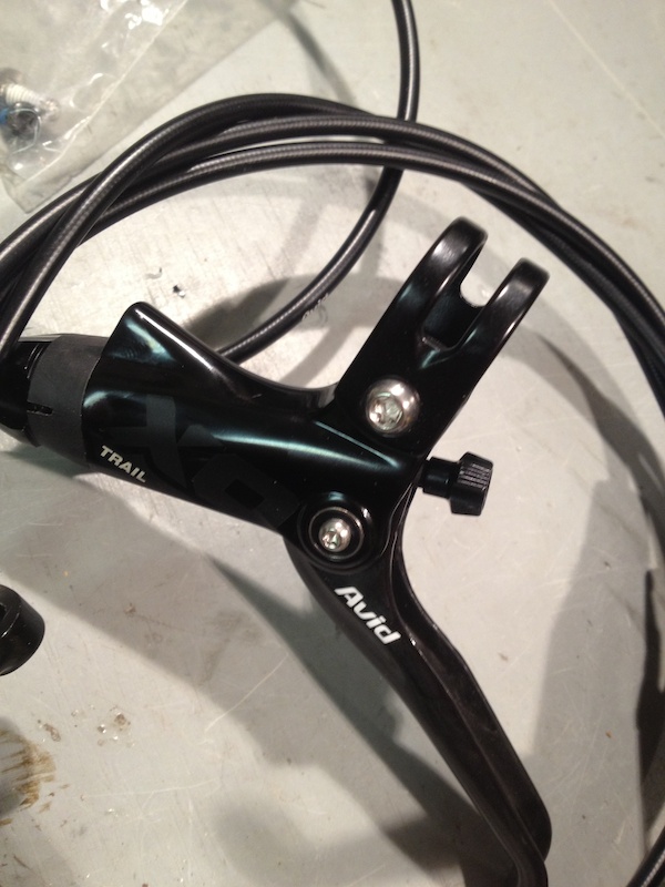 2013 AVID X0 Trail set with 200mm rotors, black For Sale