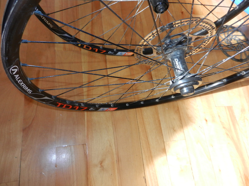 Alexrim TD17 wheelset For Sale