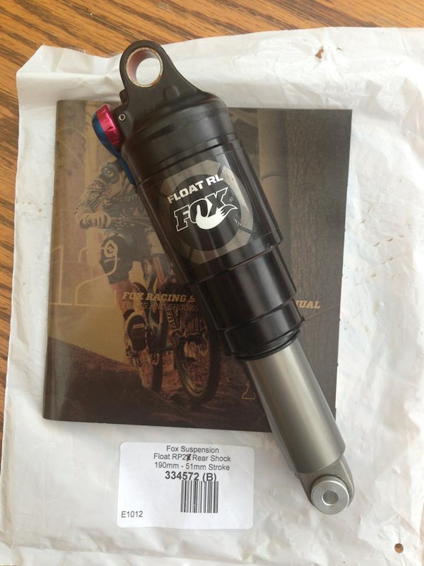 Fox Float RL Rear Shock 7.5" x 2" ( 190mm x 51mm) For Sale