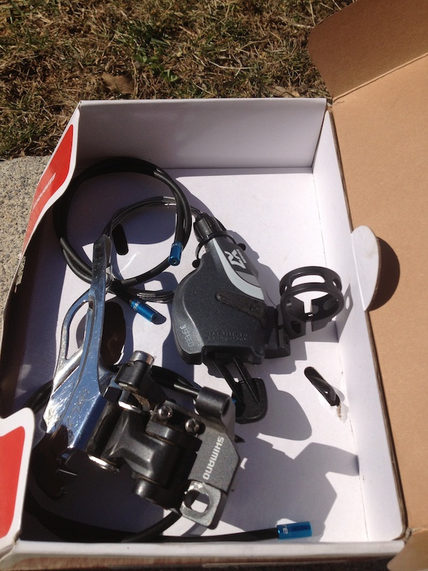 SRAM X7 Front Shifter and SLX Derailleur with cable and hous For Sale