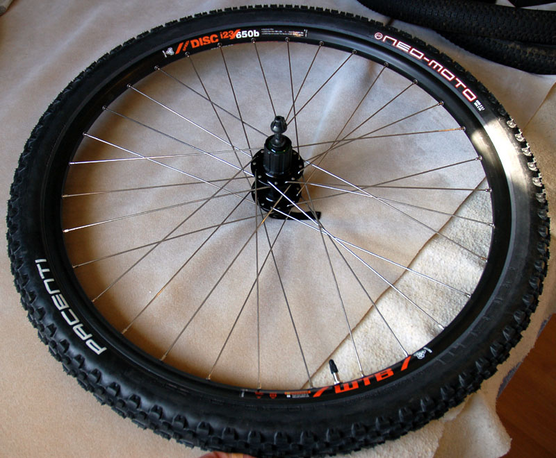 WTB 650B rear wheel For Sale