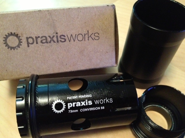 Praxis PF30/BB30 Conversion Bottom Bracket For Sale