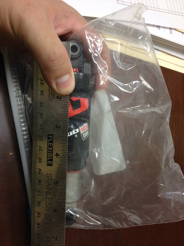 2011 Rock Shox Ario R Rear Shock 6.5 X 2 from Jamis Dakar For Sale