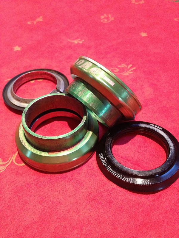 Hope Team Green Headset 1&1/8 Standard For Sale