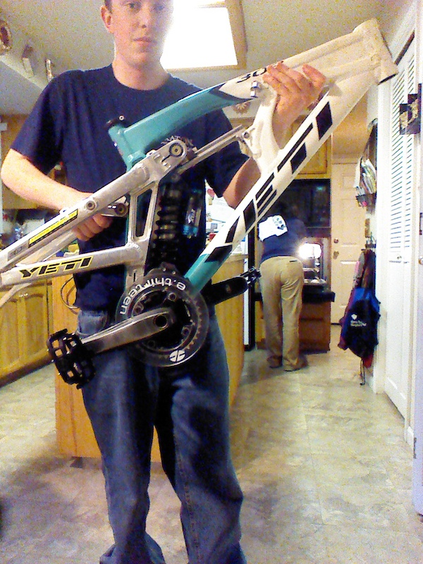 2007 YETI 303 DH frame, size L, yr. (?) EXCELLENT CONDITION! For Sale