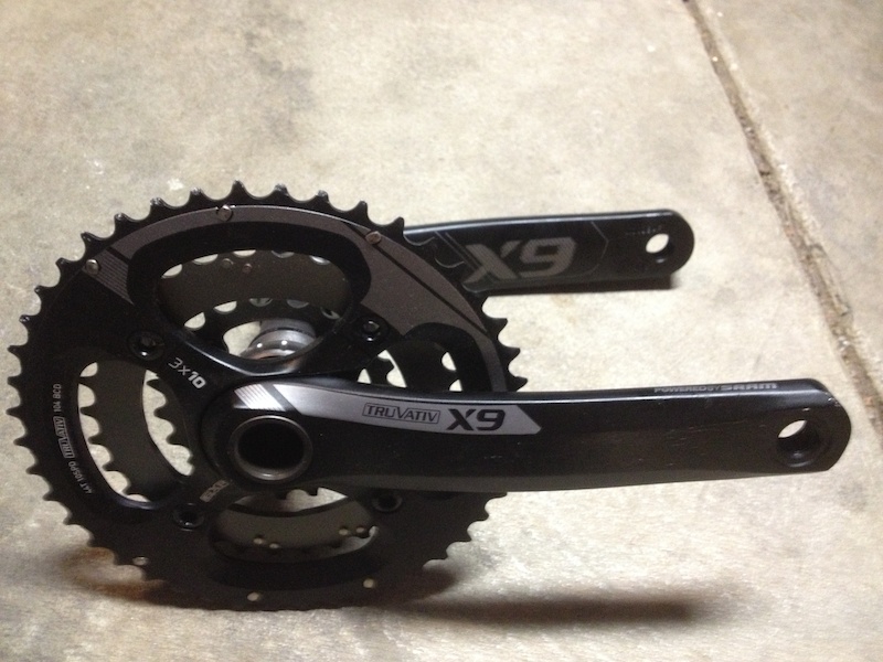 2012 NEW sram x9 10 speed crankset For Sale
