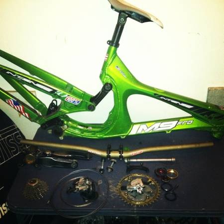 2011 intense m9 fro frame trade For Sale