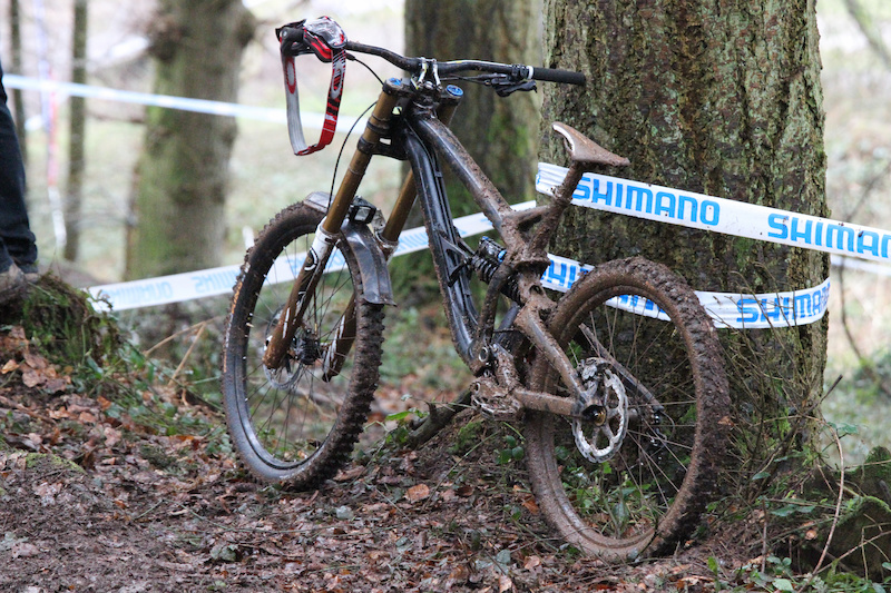 Gee Atherton at Combe Sydenham in Combe Sydenham, United Kingdom ...