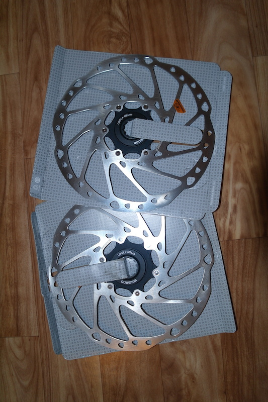Shimano XT 203mm centerlock rotors For Sale