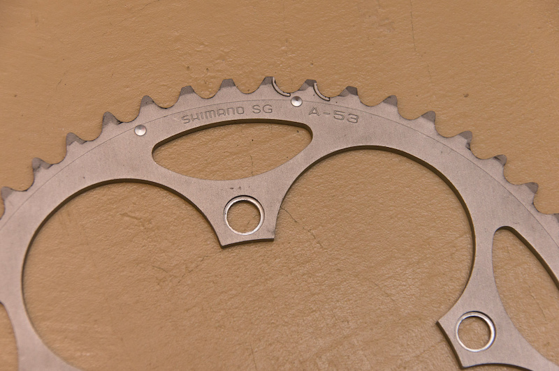 Shimano SG A-53 53t single speed chainring For Sale