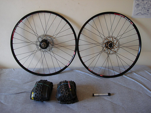 XC race wheels: American Classic hubs, ZTR rims For Sale