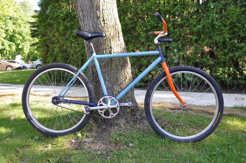 custom single speed coaster brake build For Sale