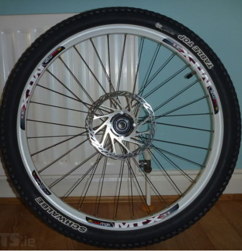 Sun Ringle MTX/DT Swiss 340 15mm front wheel For Sale