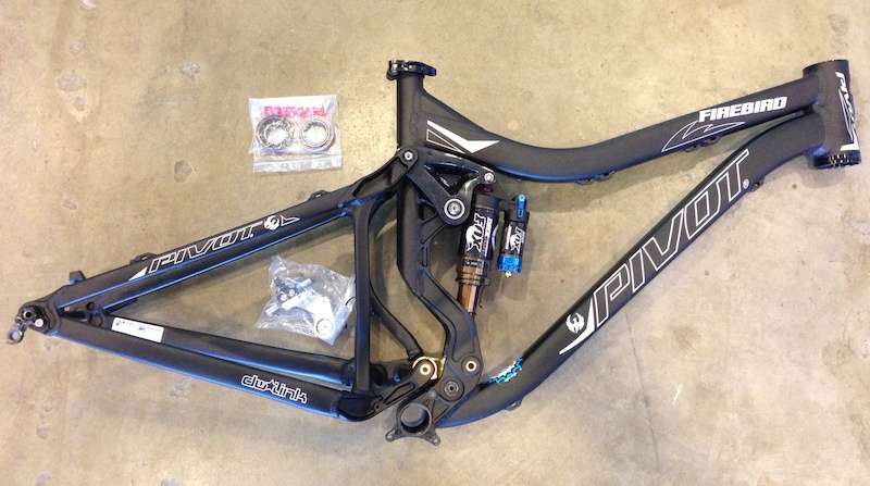2013 Pivot Firebird 27.5 Med Blk Ano Frame DHX Ridden once For Sale