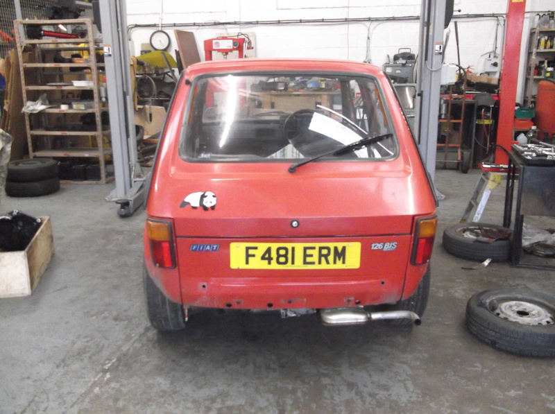 Fiat 126 BIS, rear engined, Rear wheel drive. | Driftworks Forum