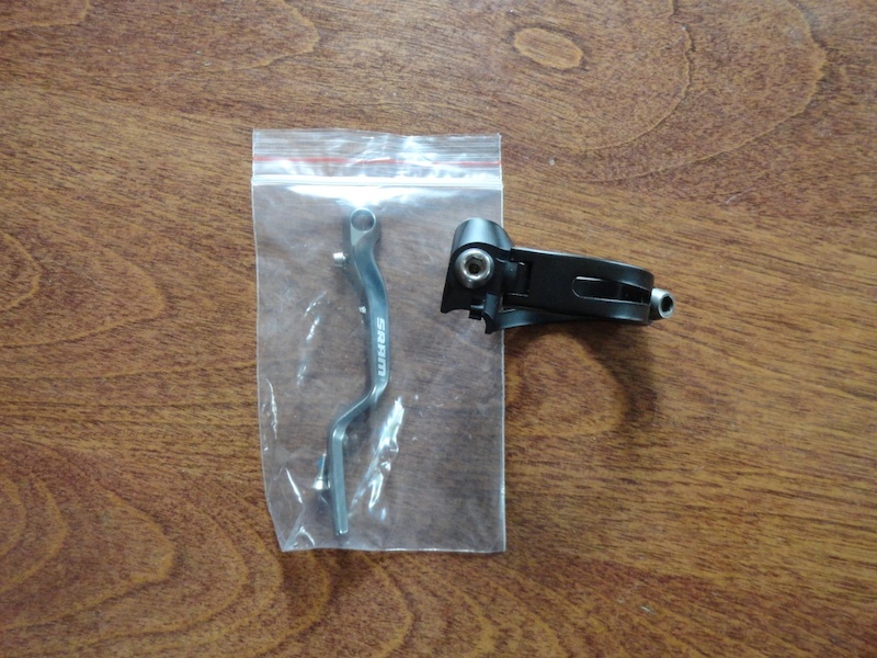 Sram braze on collar with chain catcher 34.9mm (black) For Sale