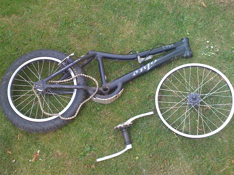 Onza T-bird trials bike Frame and Parts For Sale