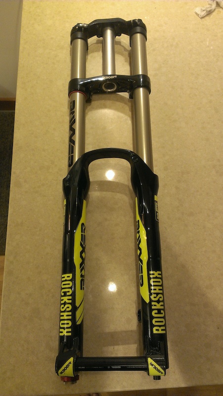2014 Rockshox Boxxer World Cup with Blackbox Decals For Sale