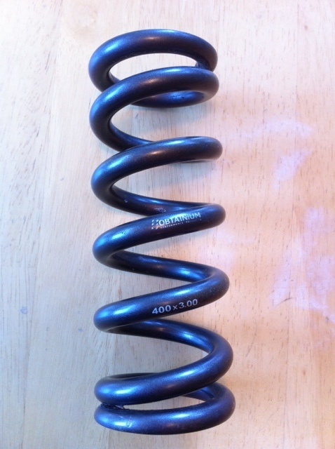 Obtainium Titanium Spring 400 x 3.0 For Sale