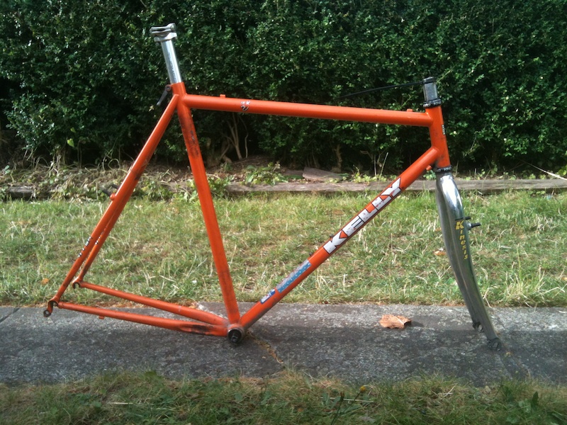 2012 Kelly Cyclocross Frameset: Steel, USA Made, 57cm, Chris King For Sale