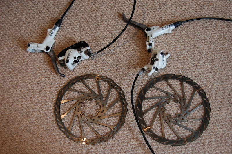 2011 Avid Elixir 5 Front & Rear + 185mm discs For Sale