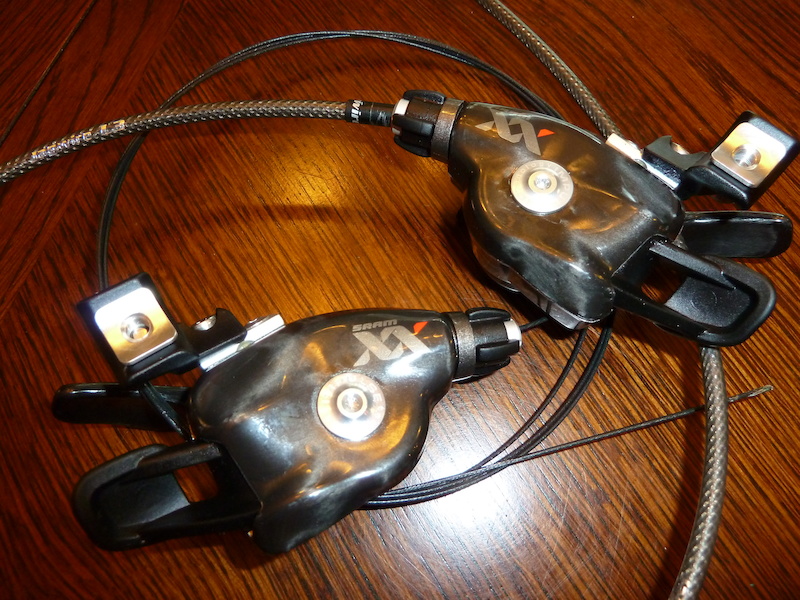 New SRAM XX Trigger Shifters set with Matchmaker Mounts 2x10 For Sale