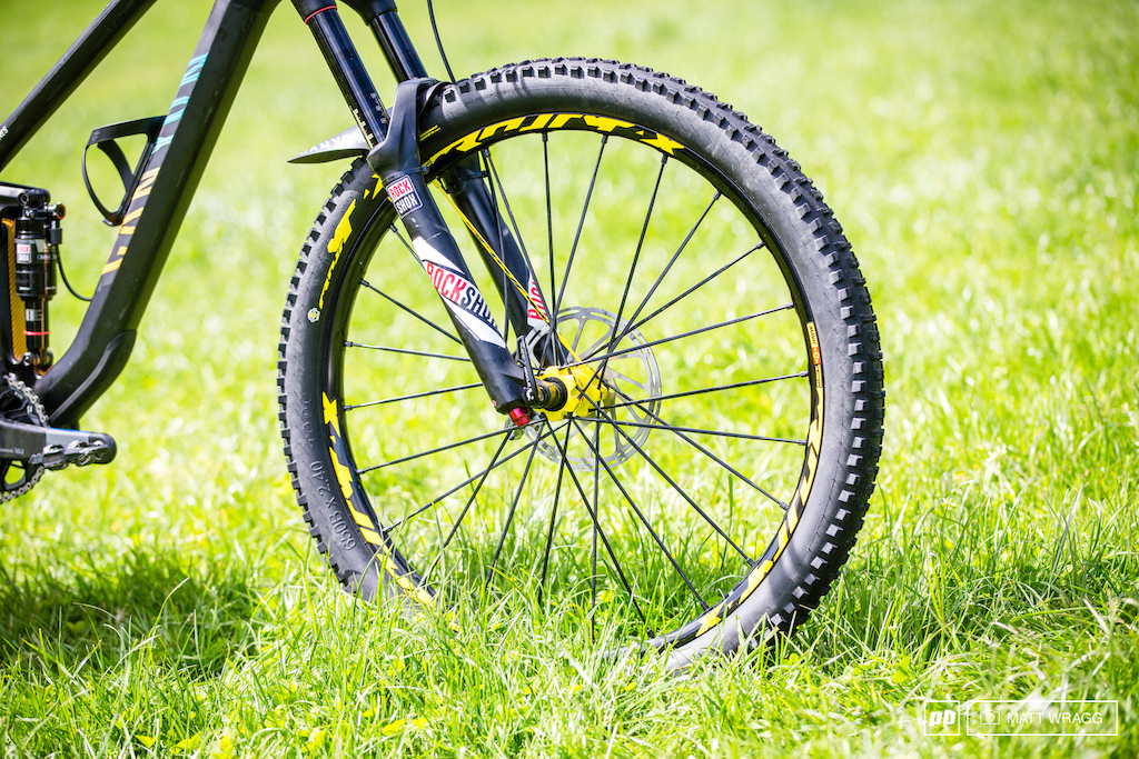 EWS Bike Check: Joe Barnes' Canyon Spectral - Pinkbike