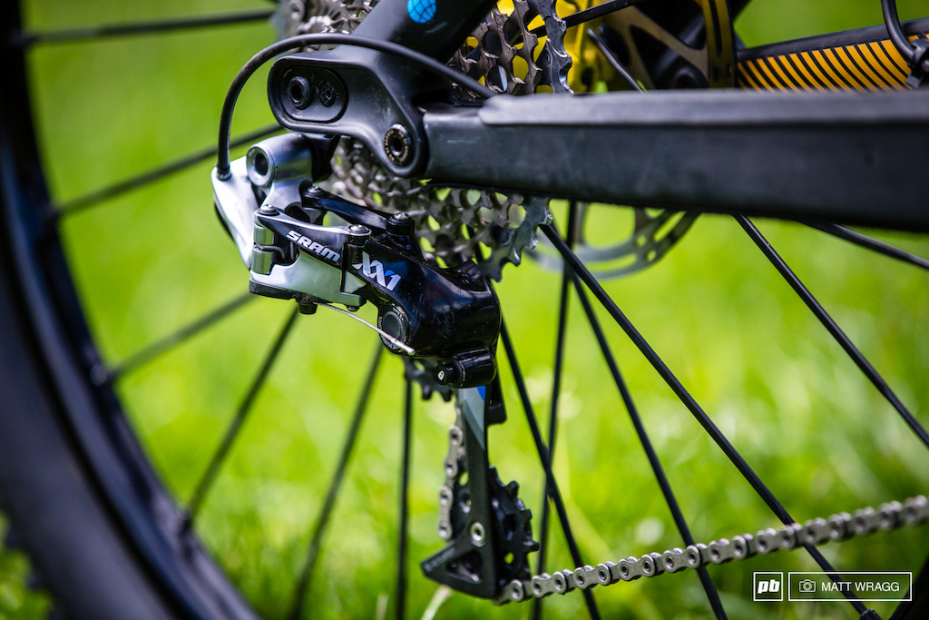 EWS Bike Check: Joe Barnes' Canyon Spectral - Pinkbike