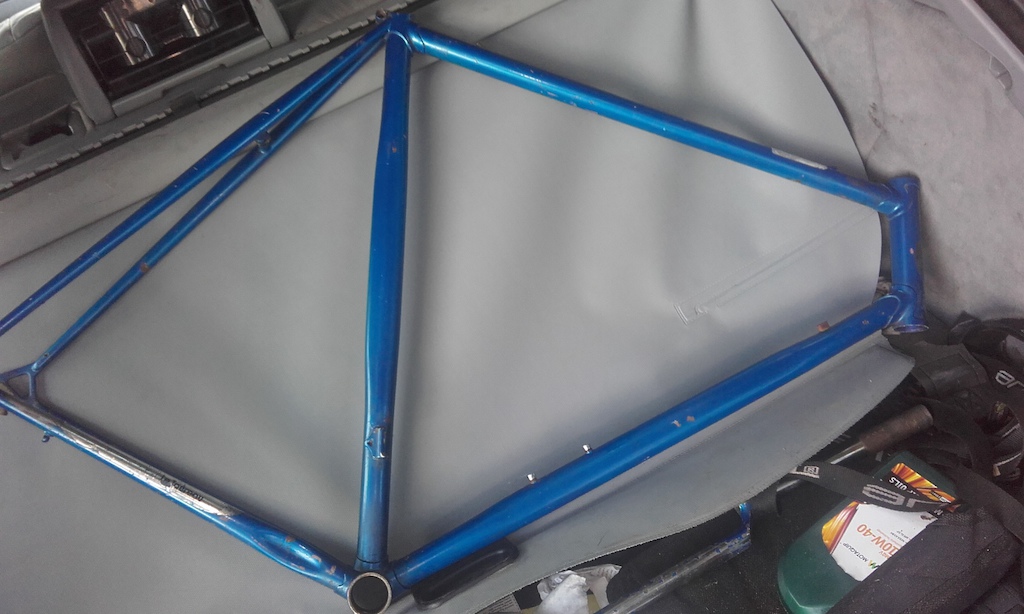 French threaded frame | Retrobike