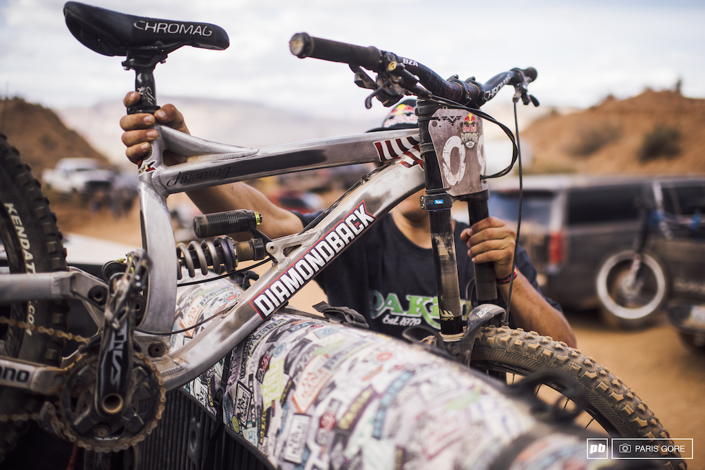 Carson Storch's Custom Diamondback - Red Bull Rampage 2015 - Pinkbike