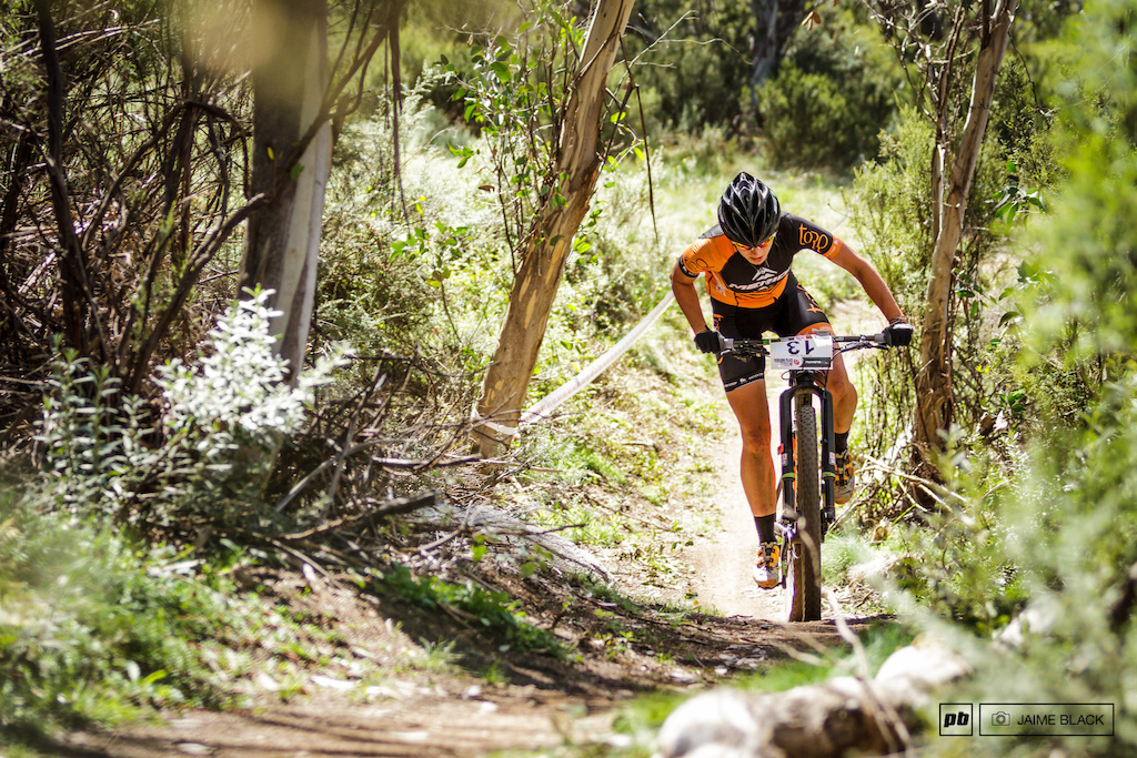 Holly Harris in Thredbo, Australia - photo by RideDirtWake - Pinkbike