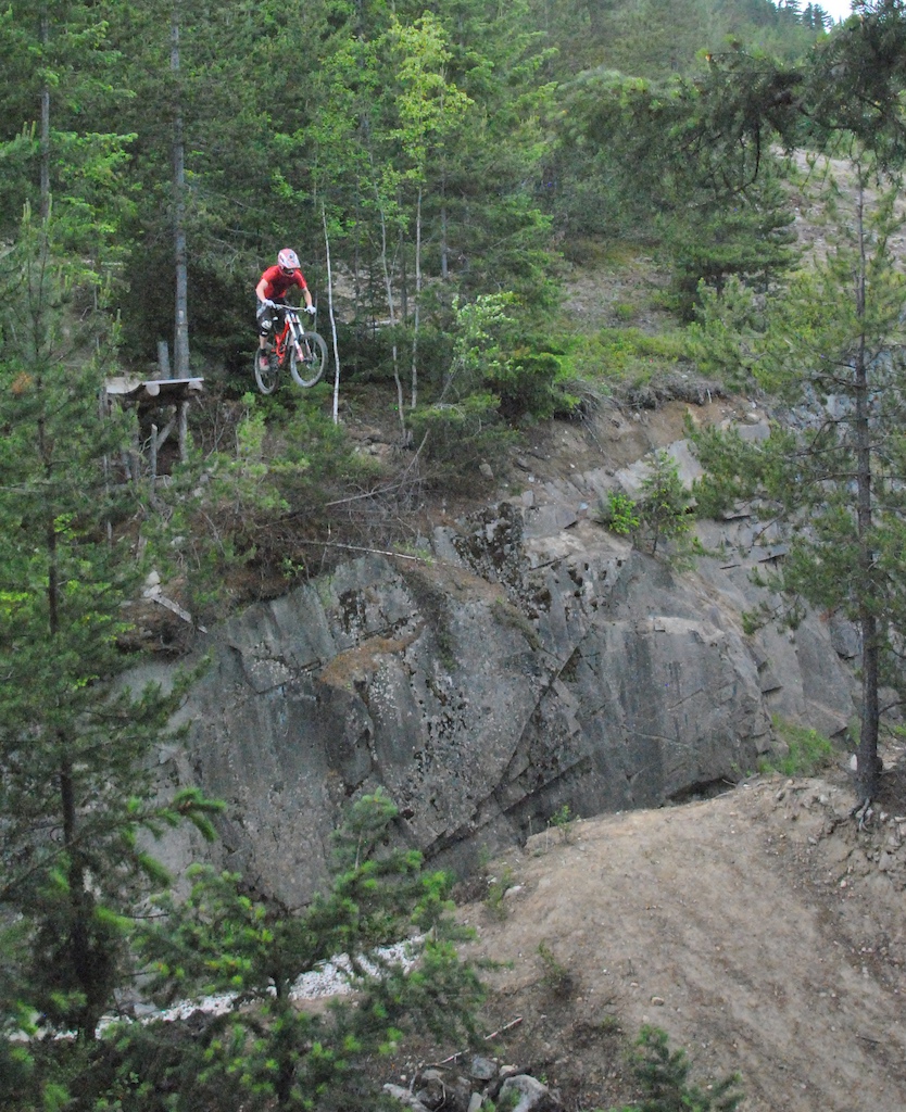 Ali Chapple at Train Gap in Whistler, British Columbia, Canada - photo ...