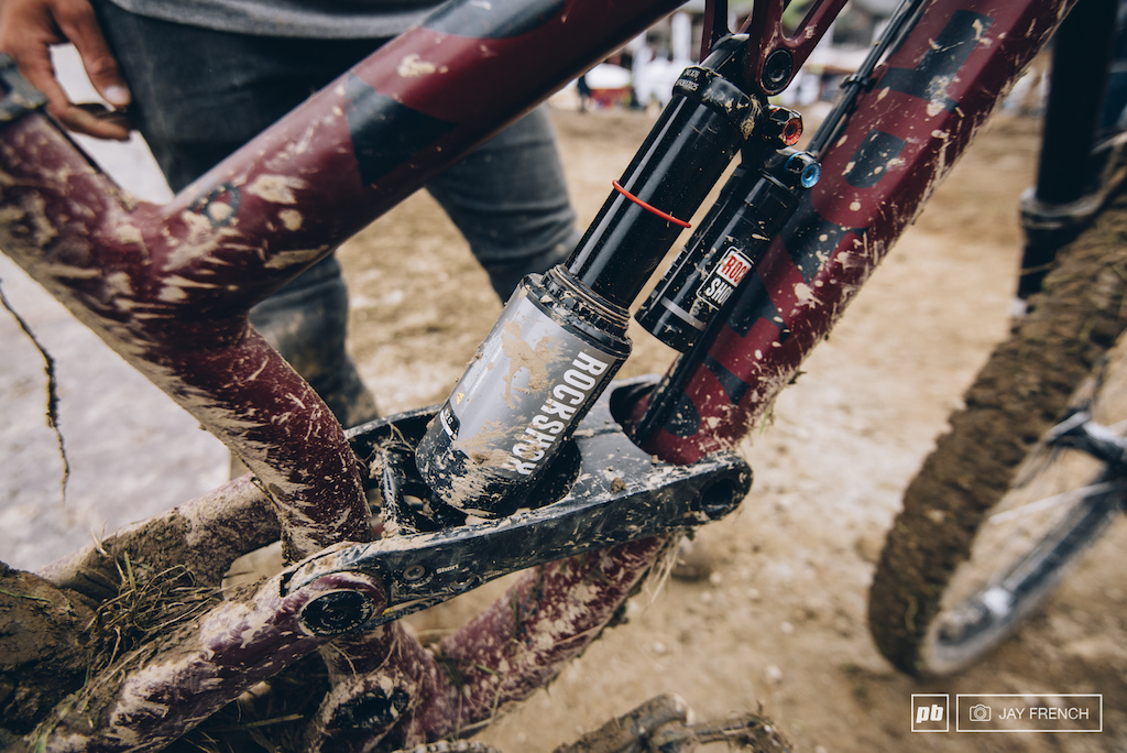 Louis Reboul's Scott Voltage FR - Crankworx Les Gets 2016 - Pinkbike