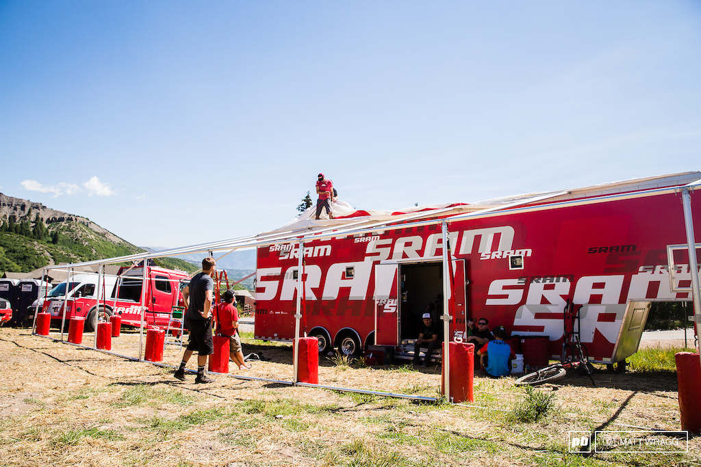 SRAM's Race Support Truck - EWS Round 5, Aspen - Pinkbike