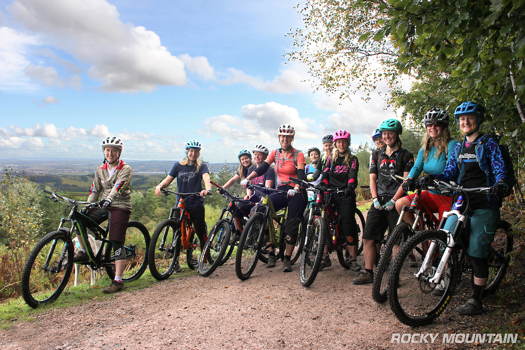 Southern Ladies MTB Group at Haldon Forest Mountain Bike Trail Centre ...