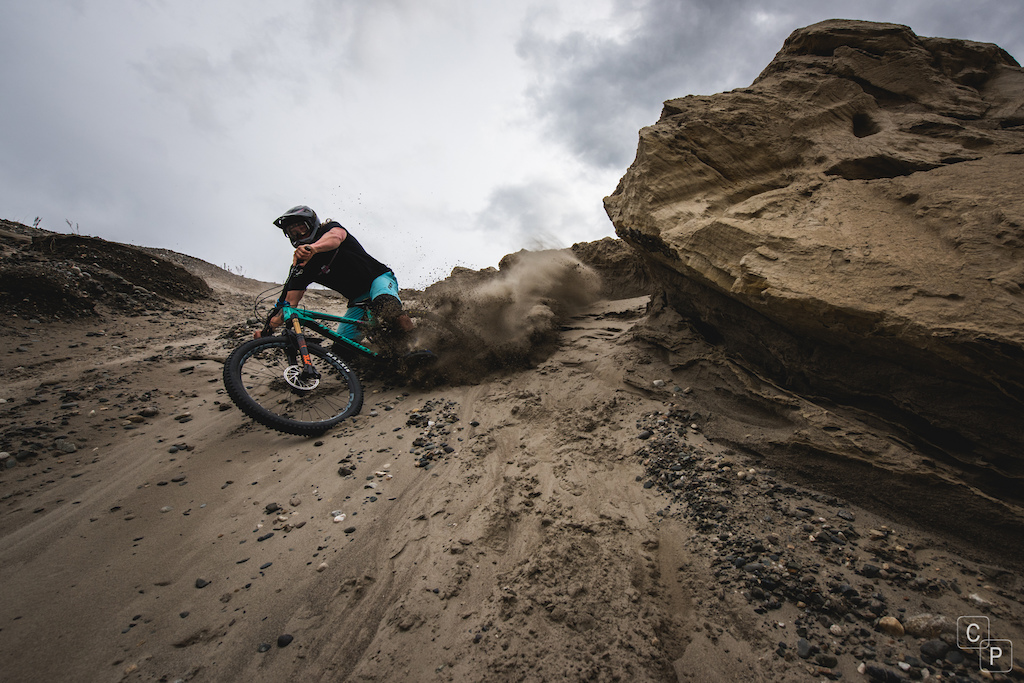 Rhys Ellis at gravel pits in Kamloops, British Columbia, Canada - photo ...