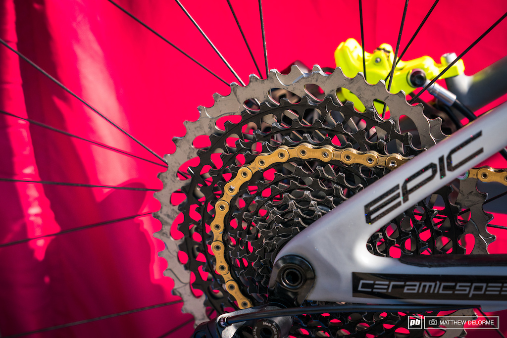 Kate Courtney's Specialized Epic - Val di Sole World Cup 2017 - Pinkbike