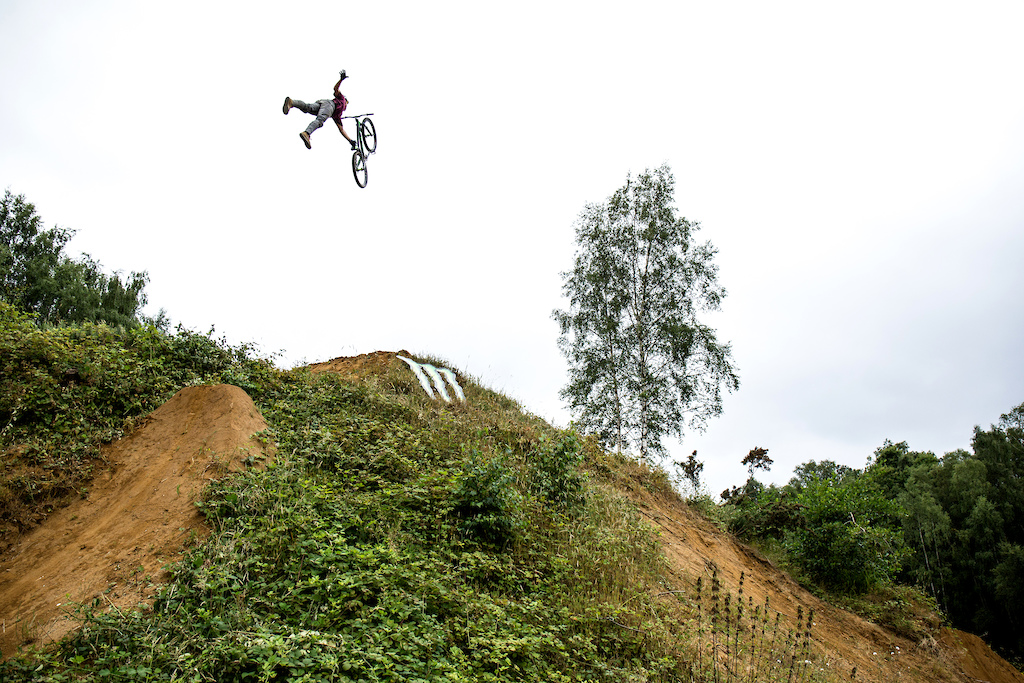 Sam Reynolds Goes Massive in the Quarry - Pinkbike