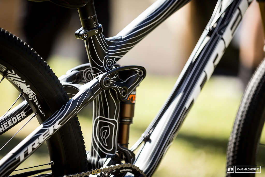 Bike Check: Brett Rheeder's Custom Painted Trek Ticket S - Crankworx ...
