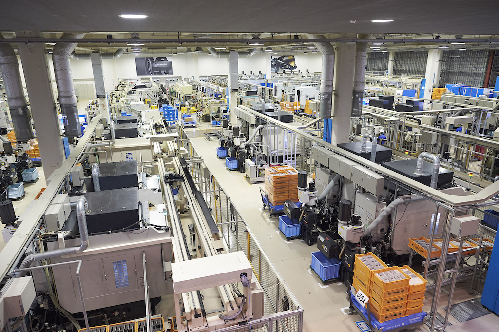 Shimano image at Shimano Sakai factory in San Diego, California, United ...