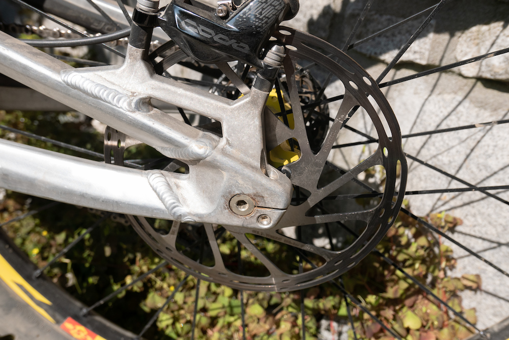 Sam Hill's Prototype Nukeproof DH Bike - Crankworx Whistler 2018 - Pinkbike