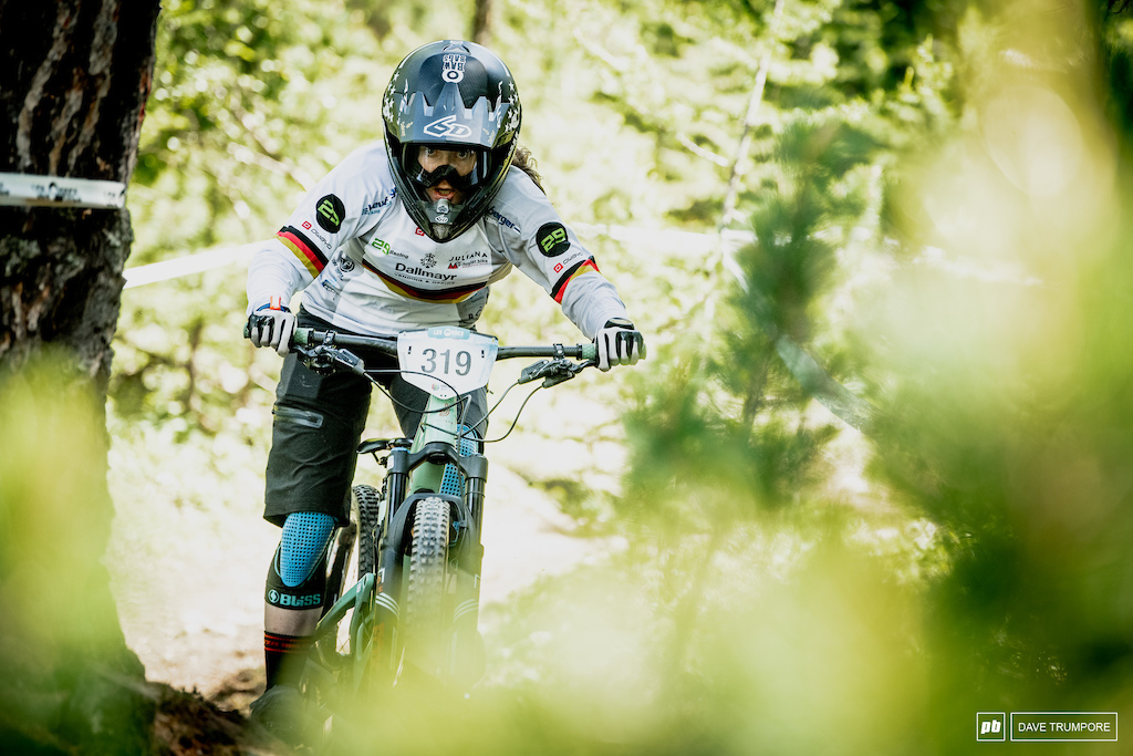 Getting to Know: EWS Les Orres Silver Medallist Raphaela Richter - Pinkbike