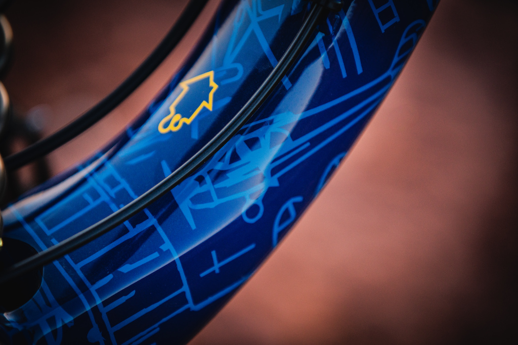 Giant Shows Off Reece Wallace's Custom Painted Rampage Bike - Pinkbike