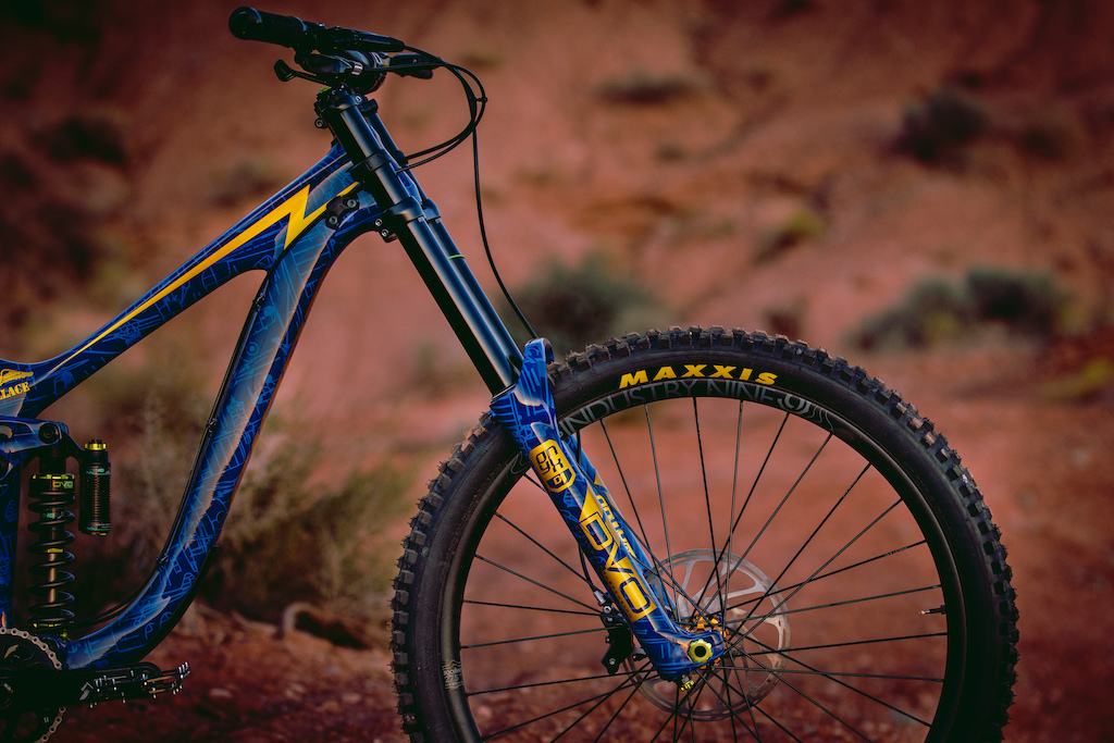 Giant Shows Off Reece Wallace's Custom Painted Rampage Bike - Pinkbike