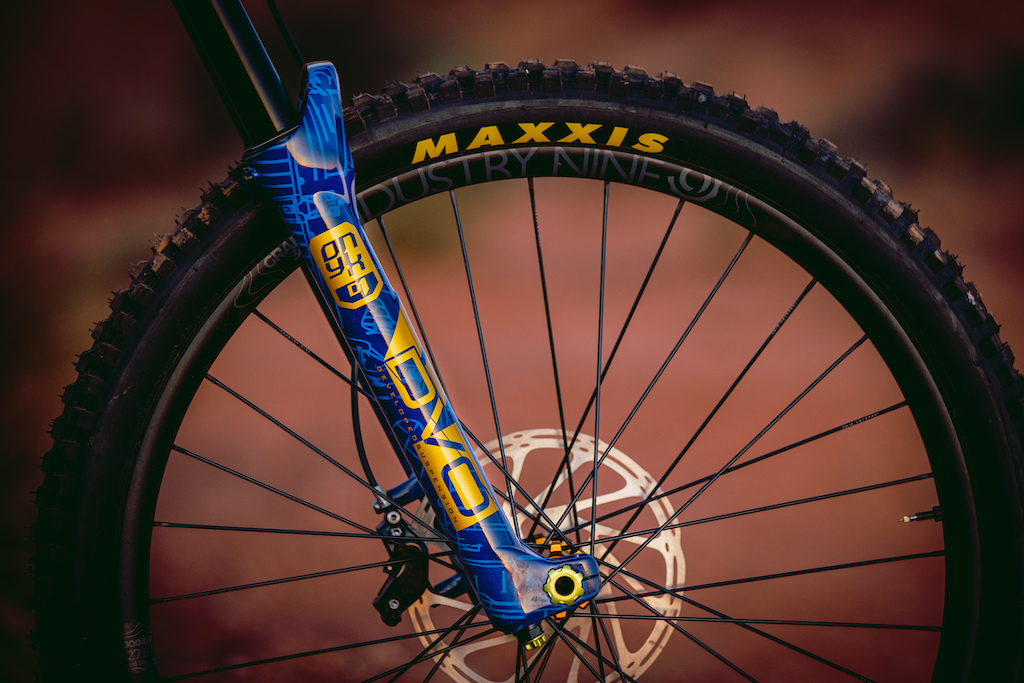 Giant Shows Off Reece Wallace's Custom Painted Rampage Bike - Pinkbike