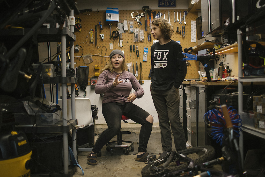 Jackson and Bailey Goldstone at Squamish in Squamish, British Columbia ...