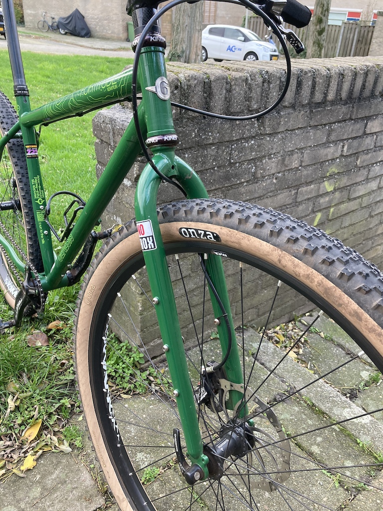 Verkocht. - Genesis Fortitude Adventure Frameset - Mountainbike.nl