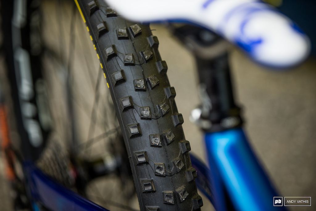 Bike Check: Noga Korem's GT Fury - Les Gets DH World Cup 2021 - Pinkbike